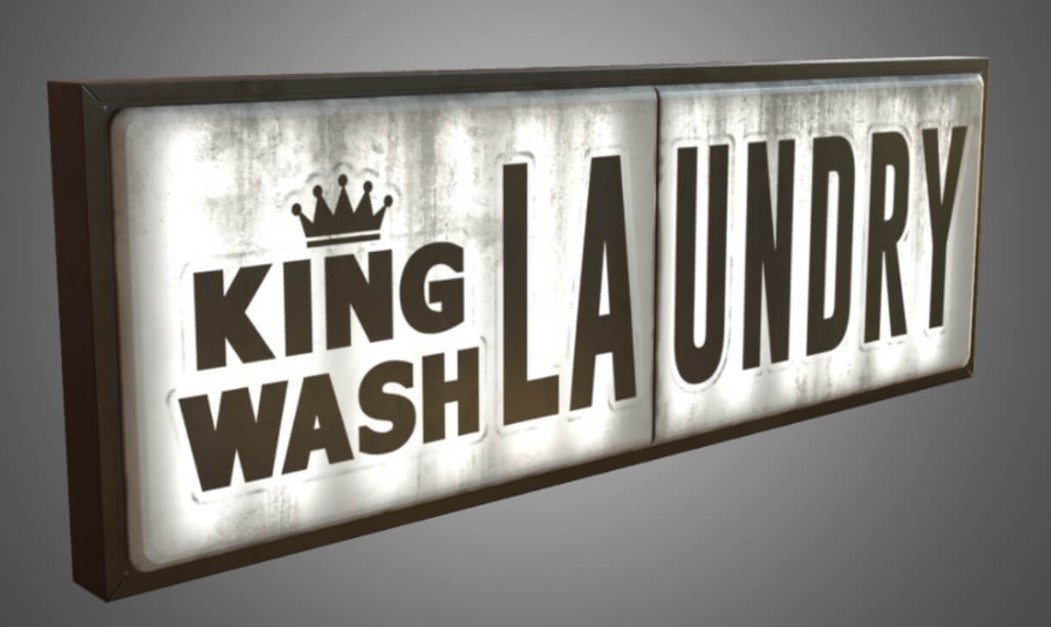 Inspirasi Desain Neon Box Laundry Unik untuk Menarik Pelanggan