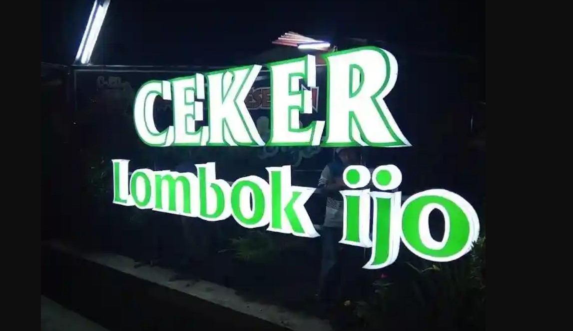 Neon Box Huruf: Desain Menarik dan Mudah Dibaca